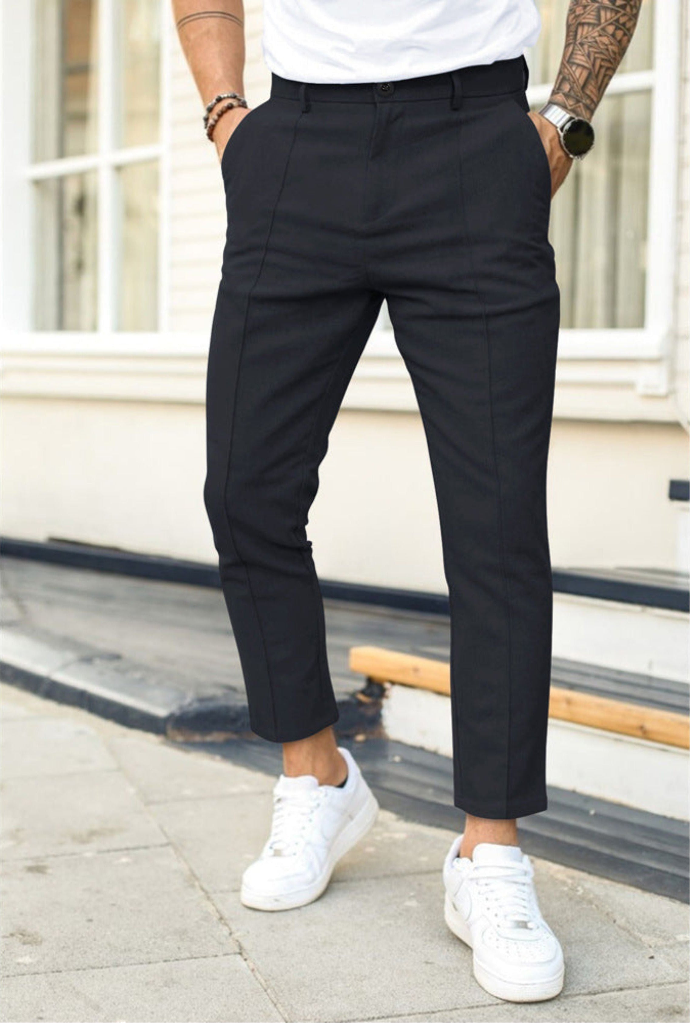 Chino Pants | Stretch | Slim Fit | Skinny Chinos | Men's Trousers ...